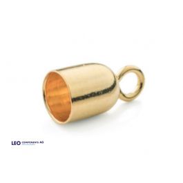 Buy end cap (eyelet soldered) / gold online | Leo Components AG - your ...